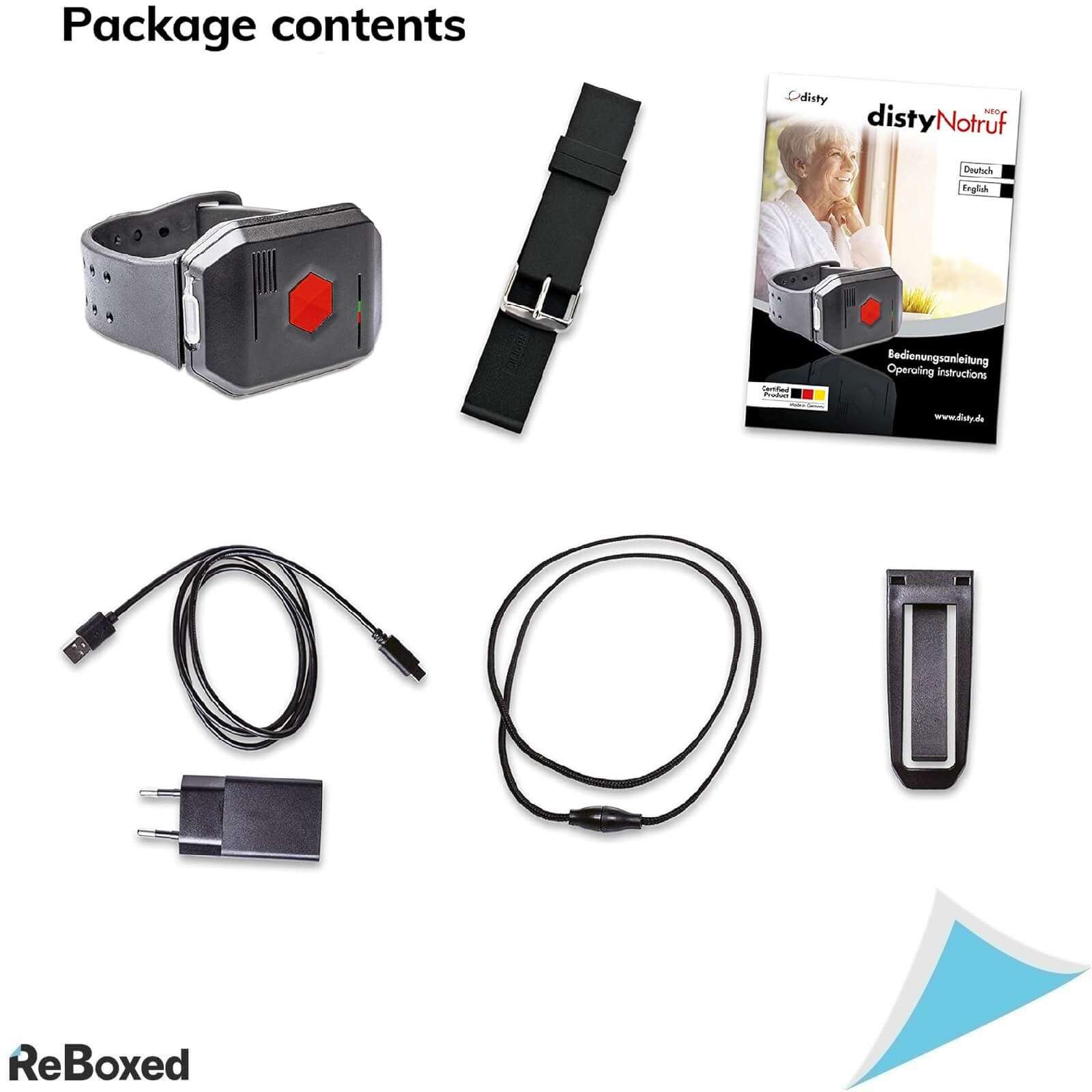 distyNotruf NEO Sistem Mobil Apel de Urgenta SOS - ReBoxed Romania